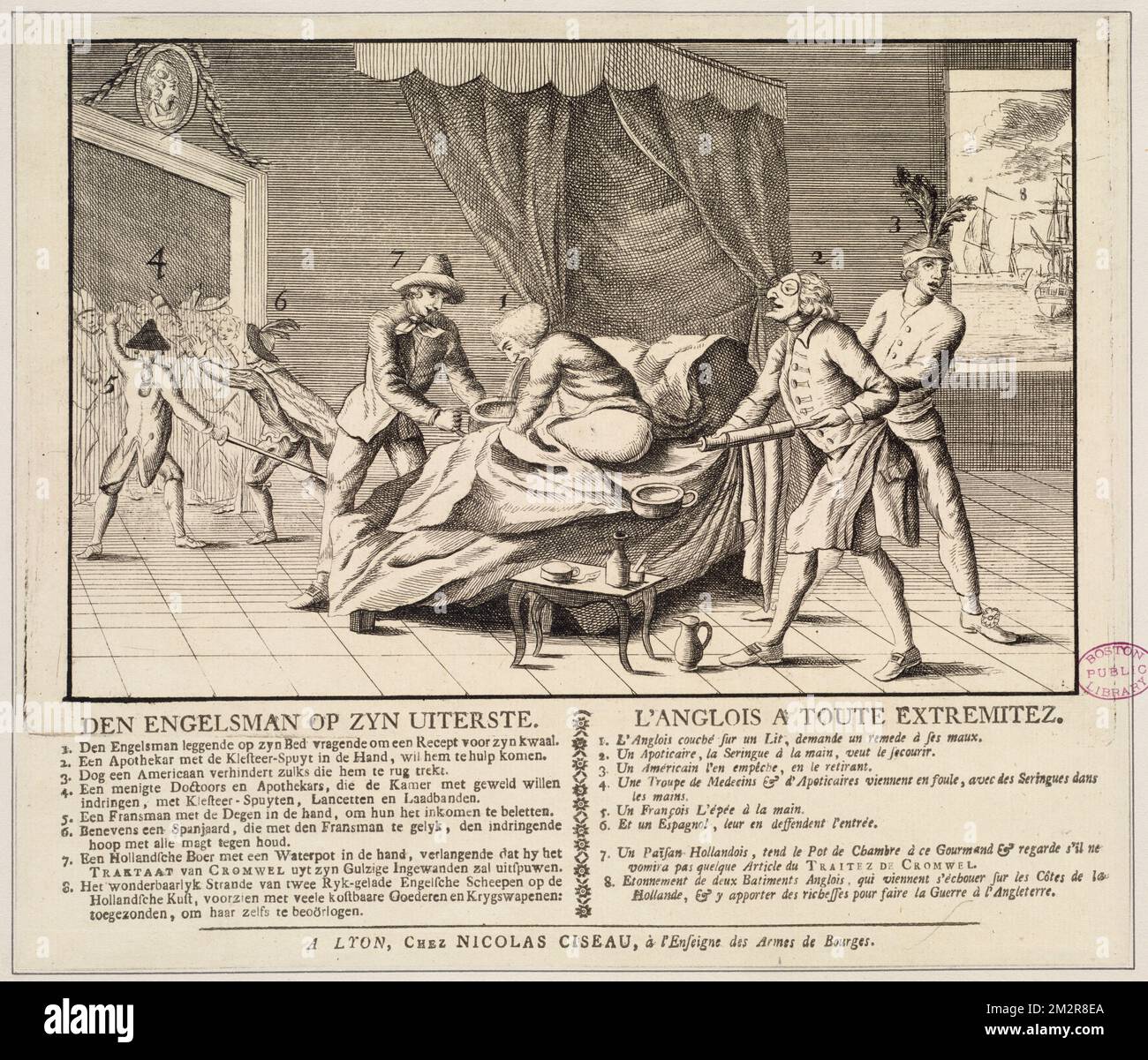 Den Engelsman op zyn uiterste - L'Anglois a toute extremitez , Politics ...