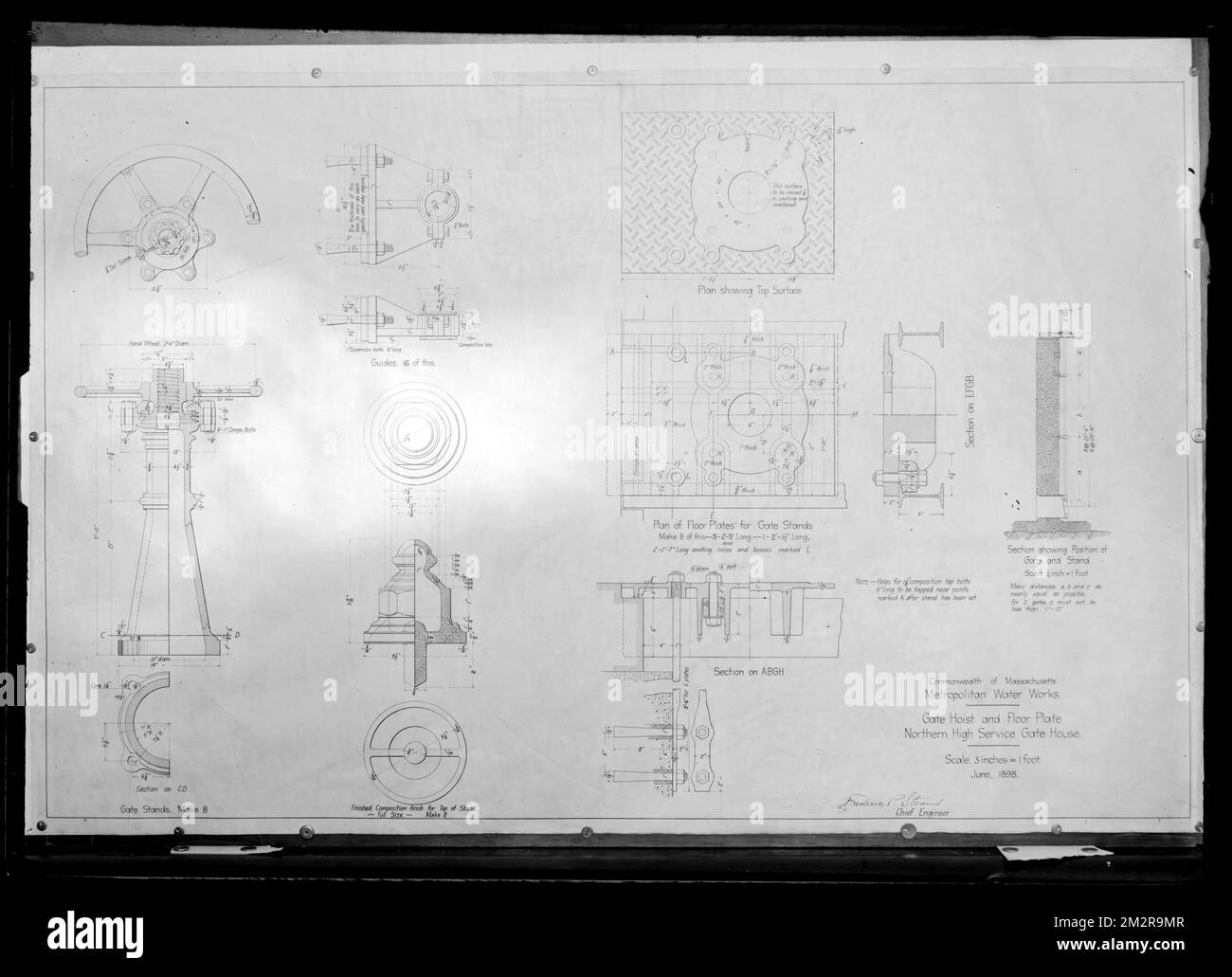 Engineering Plans, Distribution Department, Northern High Service ...