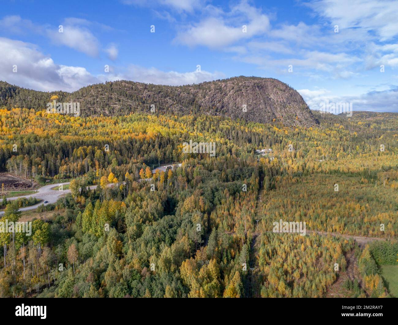 view of mountain and the sea at skuleberget campsite caravan camping in ...