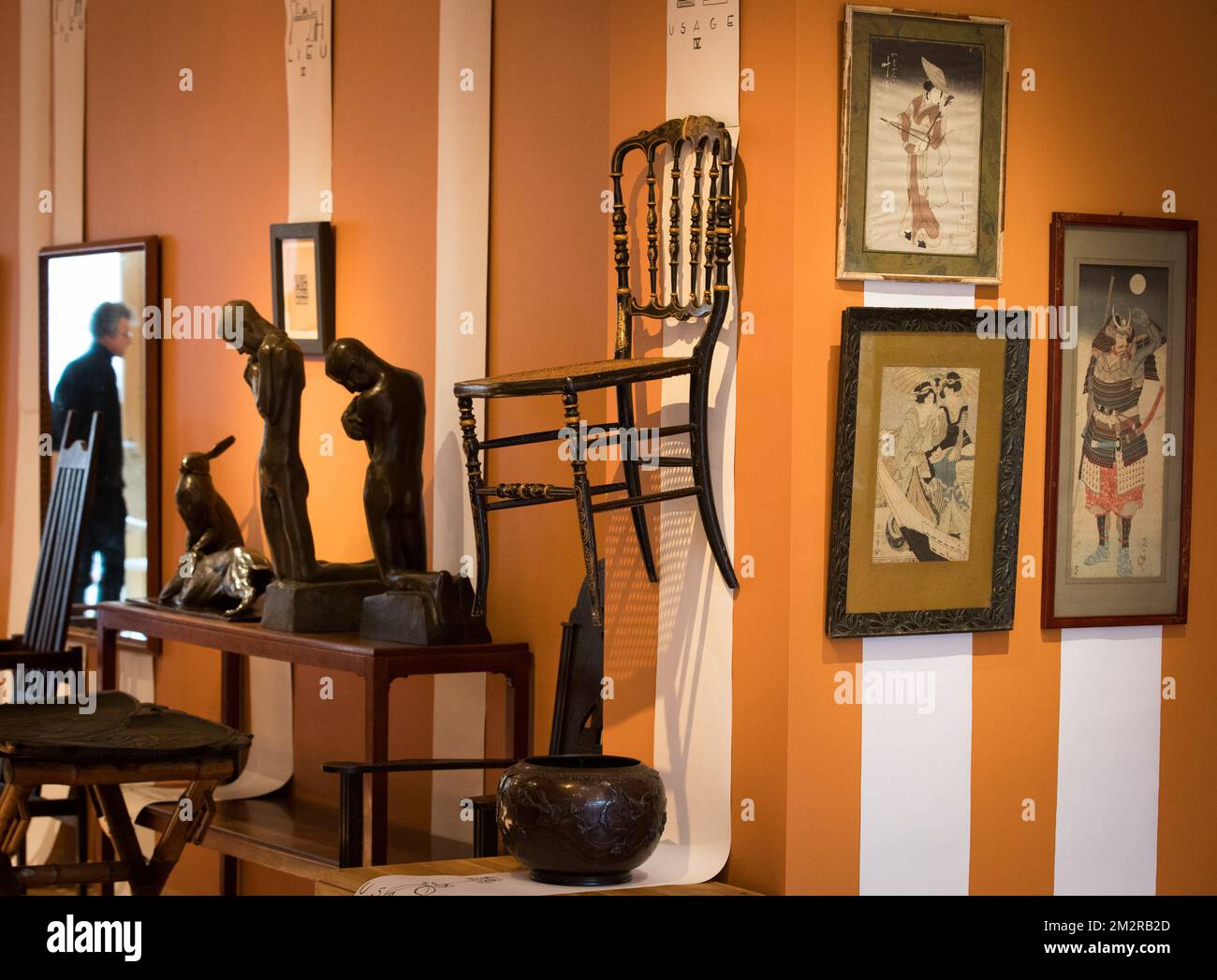 Illustration picture taken during a press visit to the Horta Museum in ...