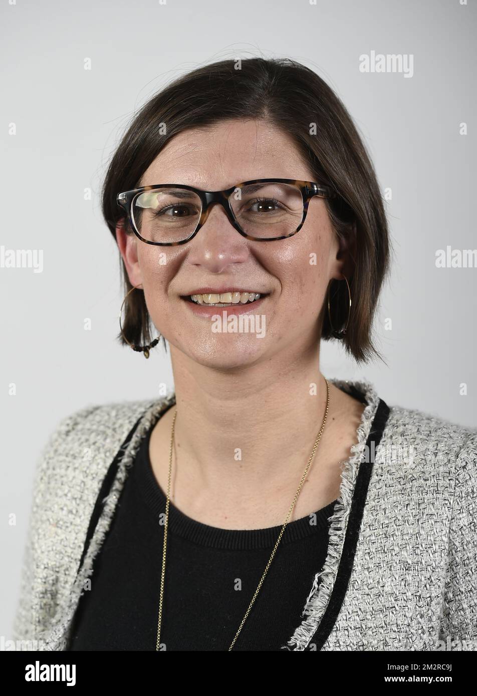 MR's Michelle Habets poses for the photographer during the presentation ...