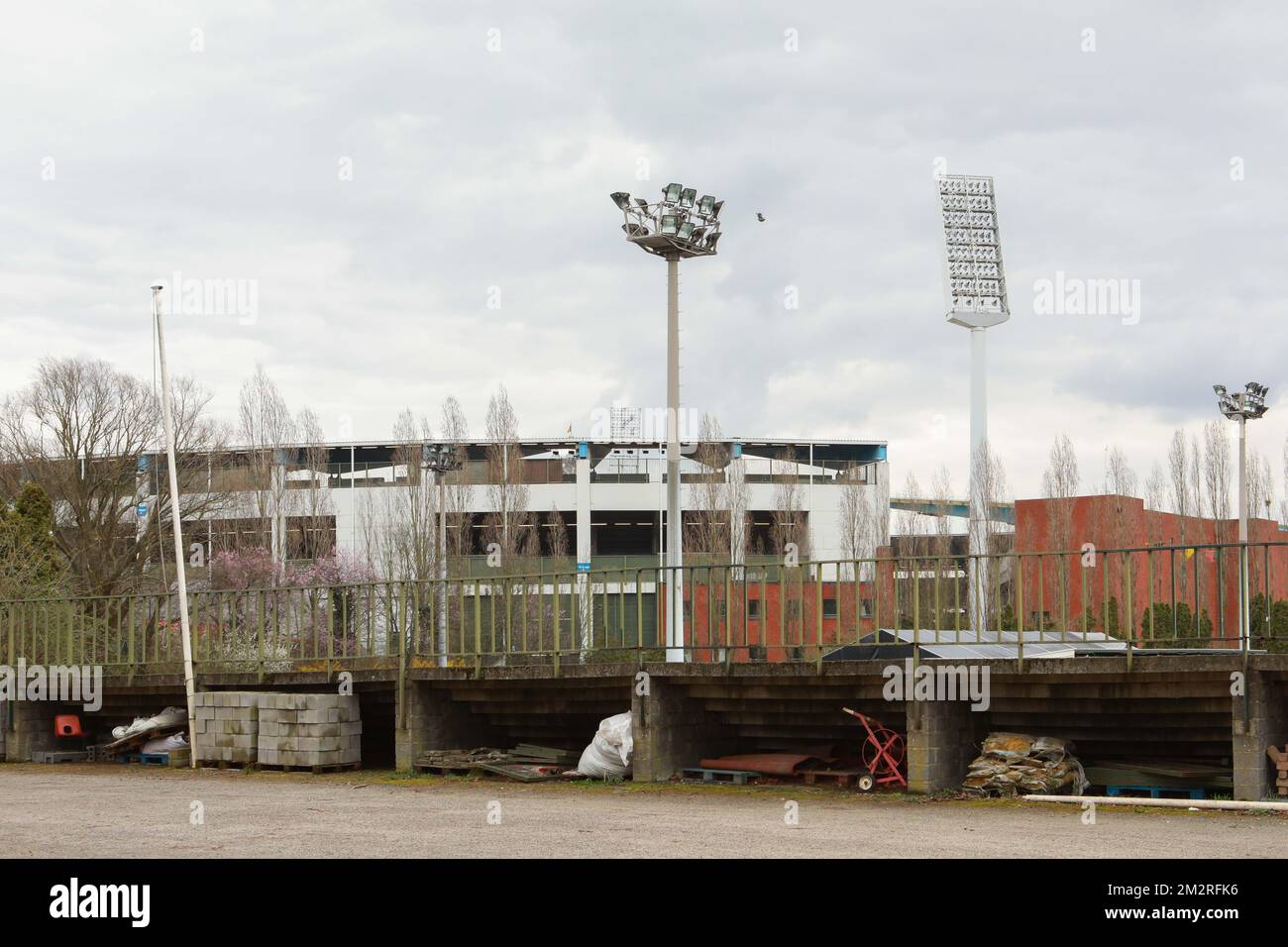 Illustration picture shows the entrance to the Victor Boin stadium and ...
