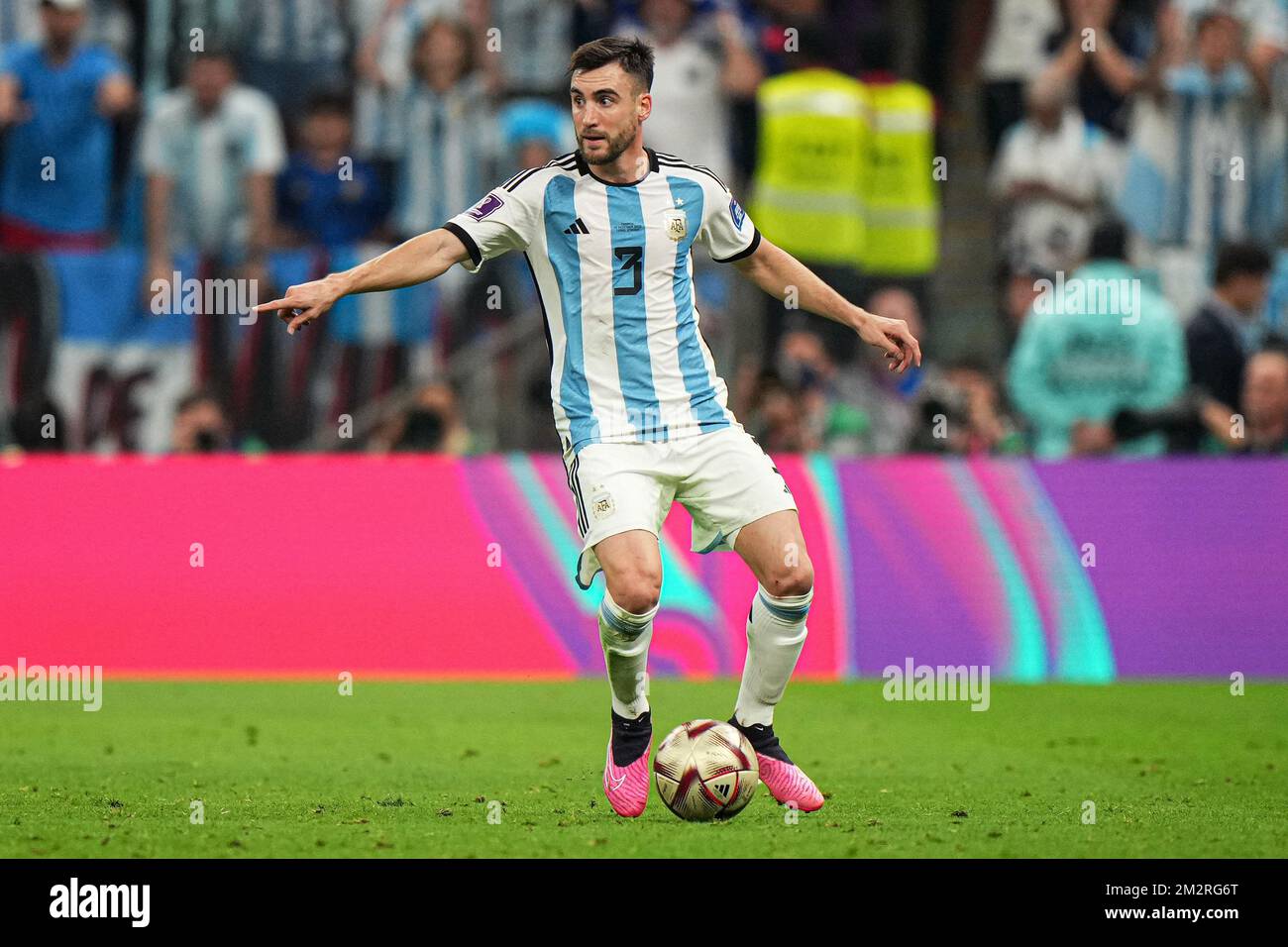Nicolas Tagliafico of Argentina during the FIFA World Cup Qatar 2022 ...