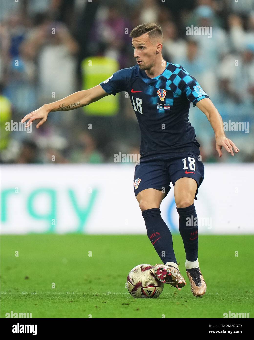Mislav Orsic of Croatia during the FIFA World Cup Qatar 2022 match ...