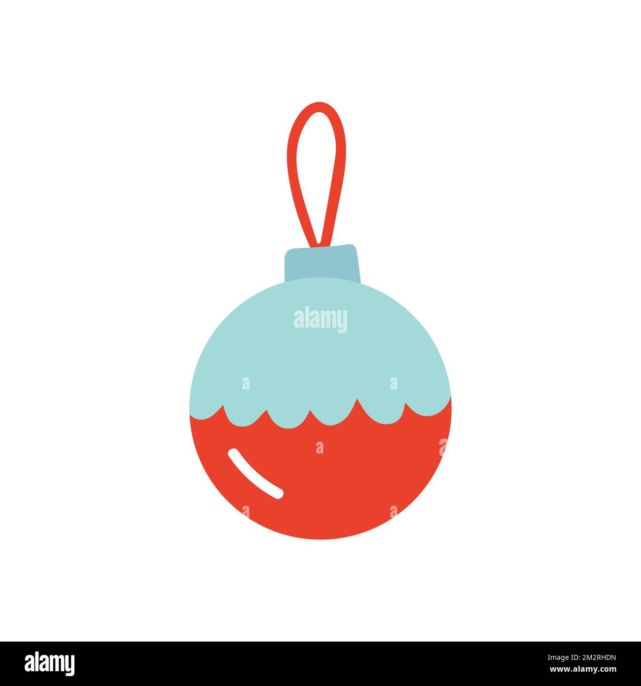 Vector Christmas ball Stock Vector Image & Art - Alamy