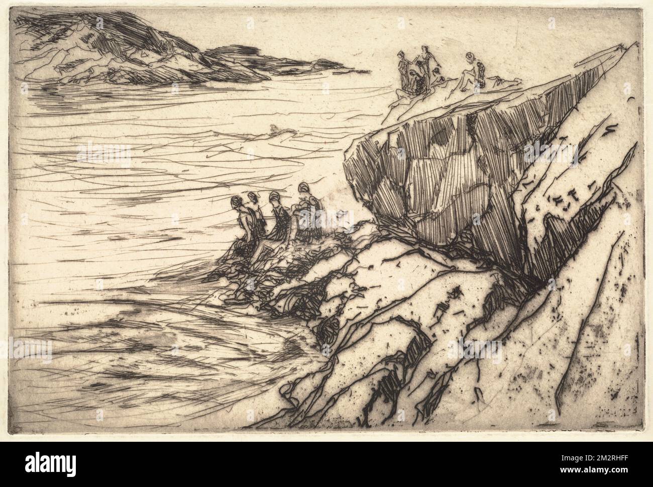 Entrance to Narrow Cove , Bays Bodies of water, Cliffs, Swimmers ...