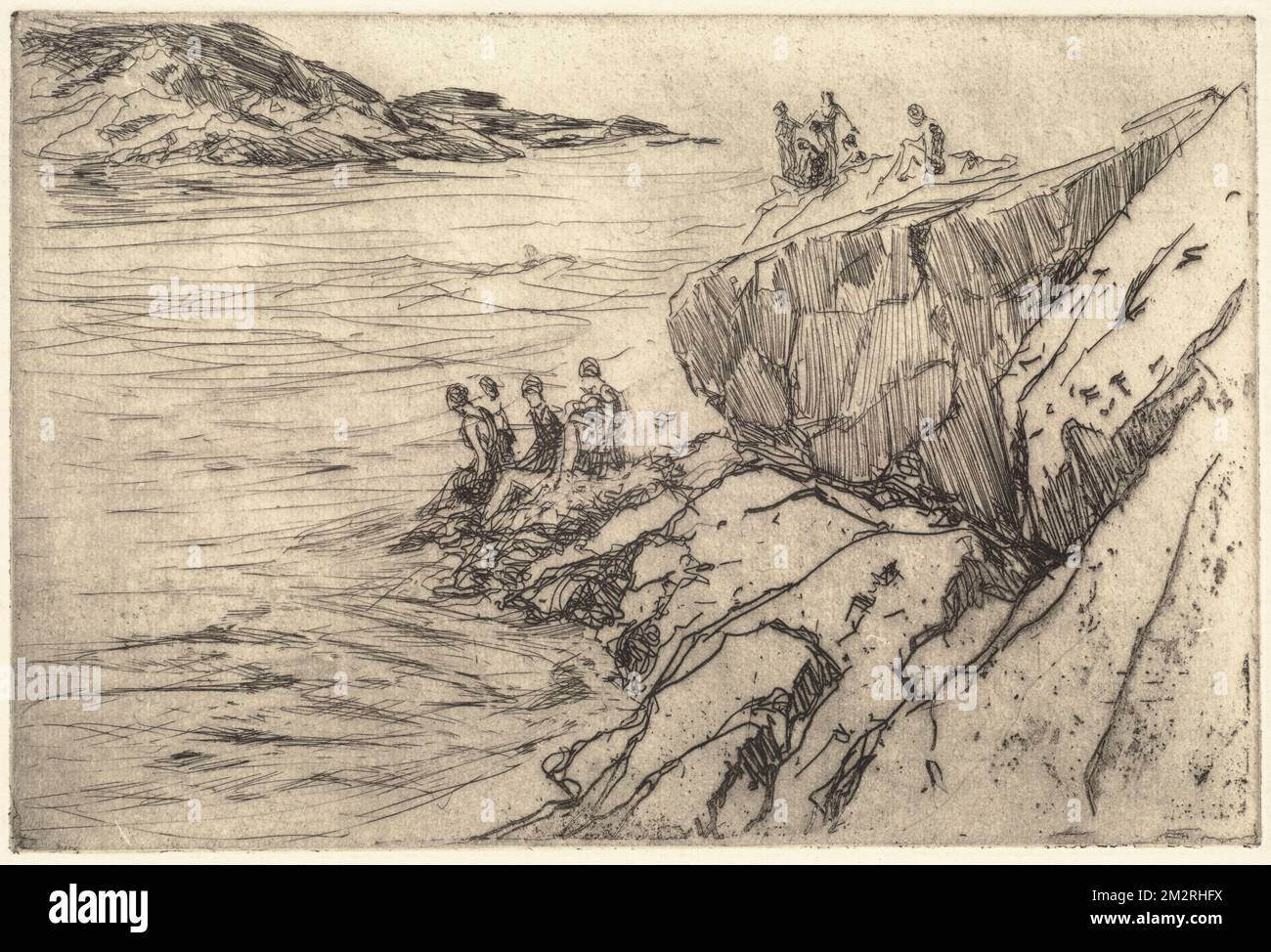 Entrance to Narrow Cove , Bays Bodies of water, Cliffs, Swimmers ...