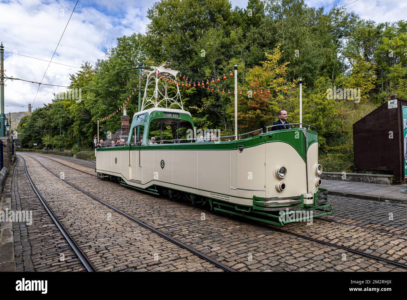 Blackpool Corporation Tram No. 236, National Tramway Museum, Crich ...