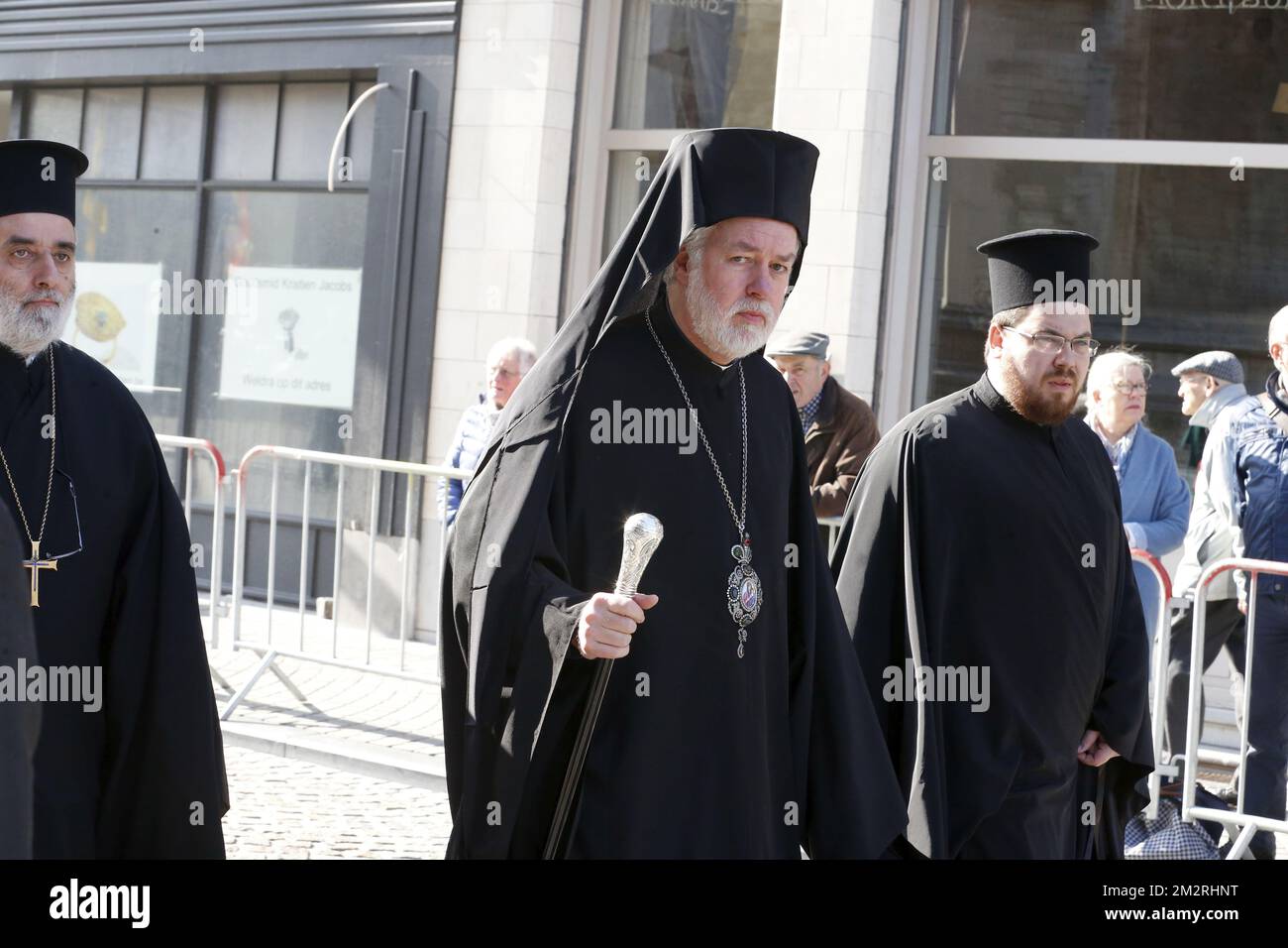 Metropolitan Athenagoras Peckstadt of the Belgian Orthodox Church ...