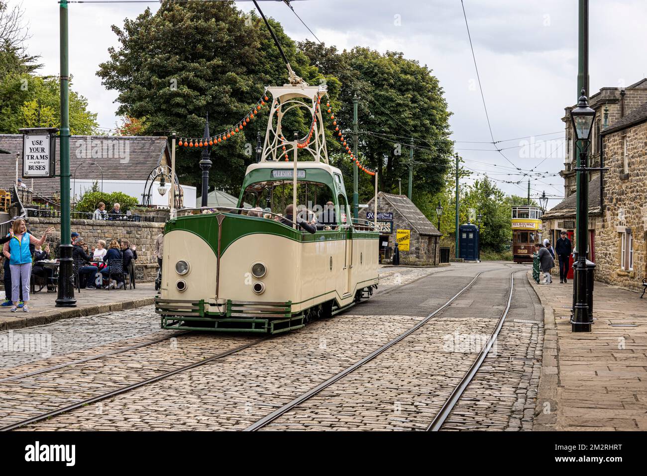 Blackpool Corporation Tram No. 236, National Tramway Museum, Crich ...