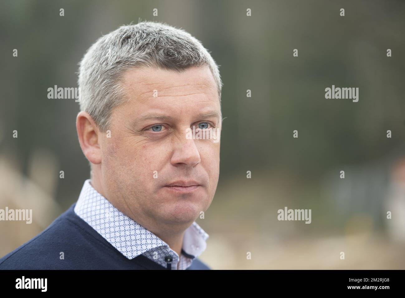 Head of cdH group Dimitri Fourny pictured at a press moment, in ...