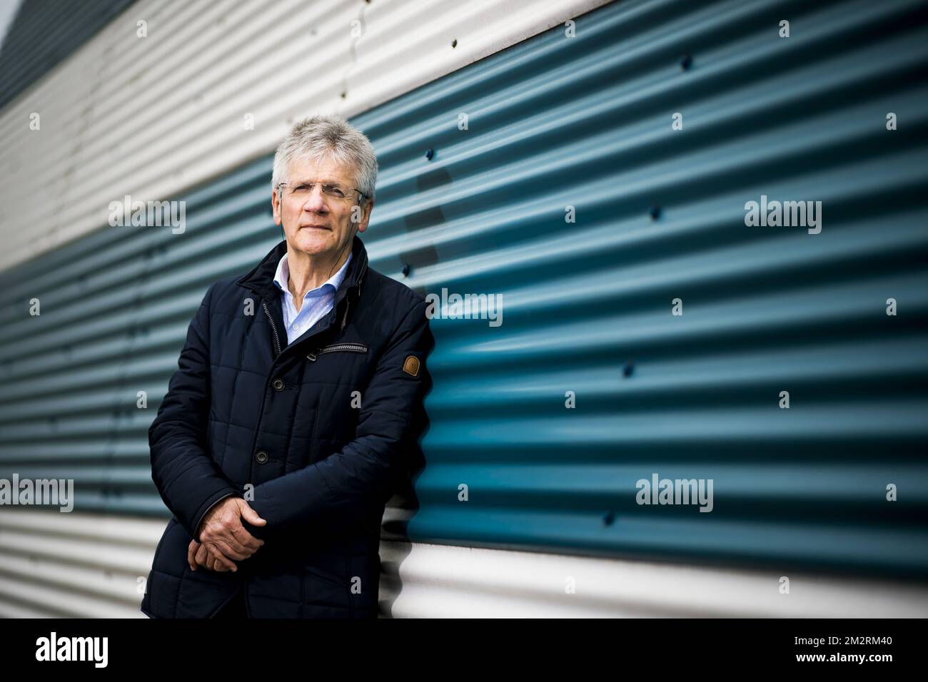 KAA Gent youth secretary Frank De Leyn poses at a photoshoot in Ghent ...