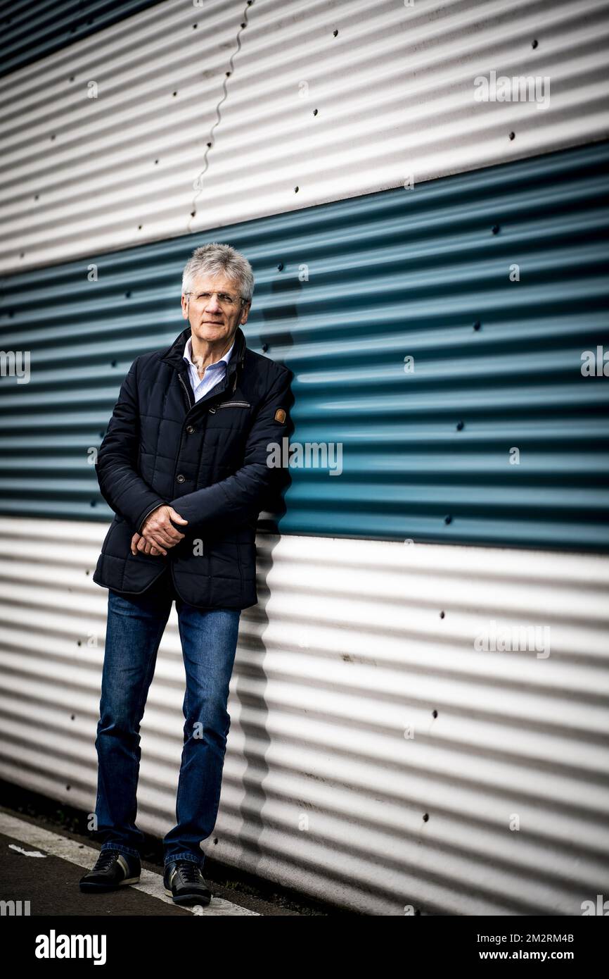 KAA Gent youth secretary Frank De Leyn poses at a photoshoot in Ghent ...