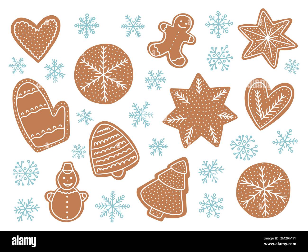 Ginger man in snow Stock Vector Images - Alamy