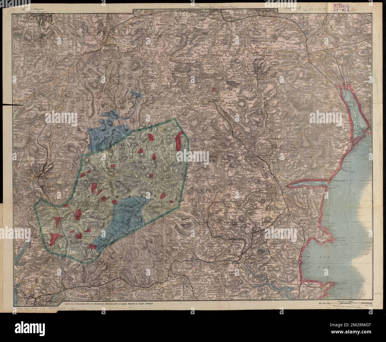 Environs of Dartmoor : compiled for the autumn manœuvers (south ...