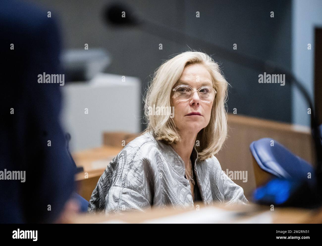 THE HAGUE - Sigrid Kaag, Minister of Finance, during a debate on the ...