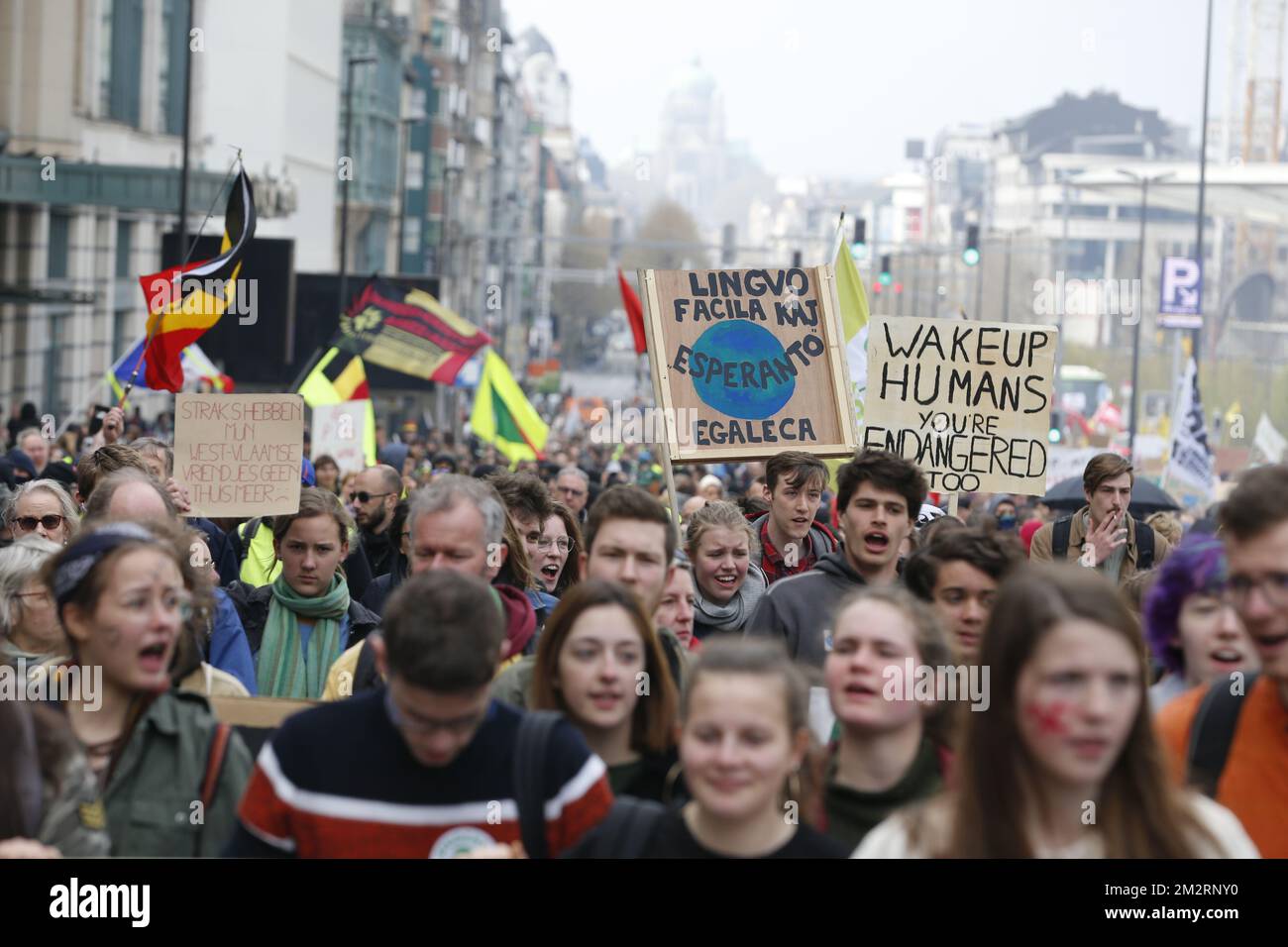 Illustration picture shows the 'Rise for Climate 5th Belgian and ...