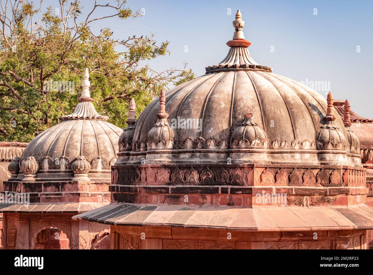 ancient hindu temple top architecture from different angle at day Stock ...