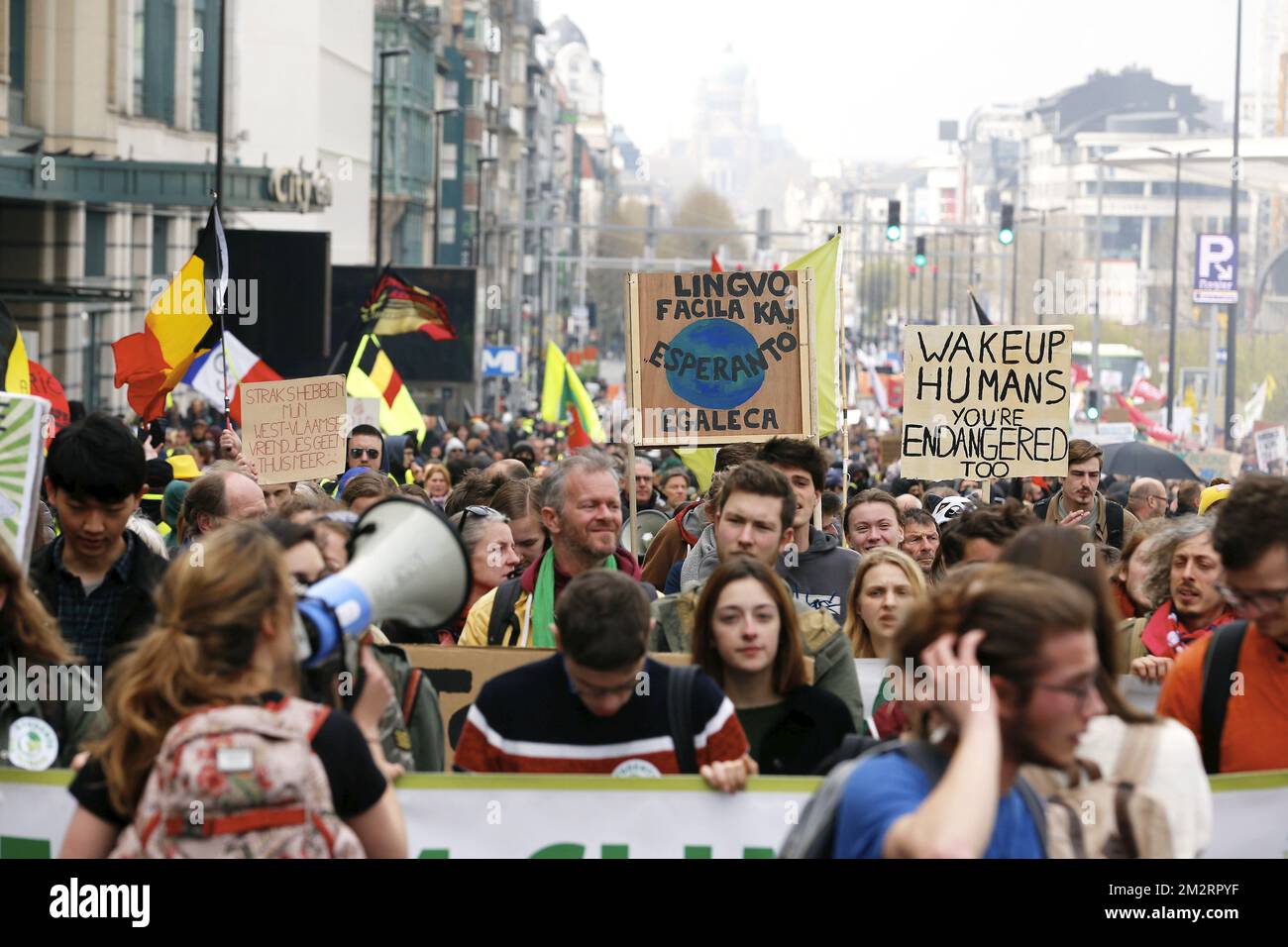 Illustration picture shows the 'Rise for Climate 5th Belgian and ...