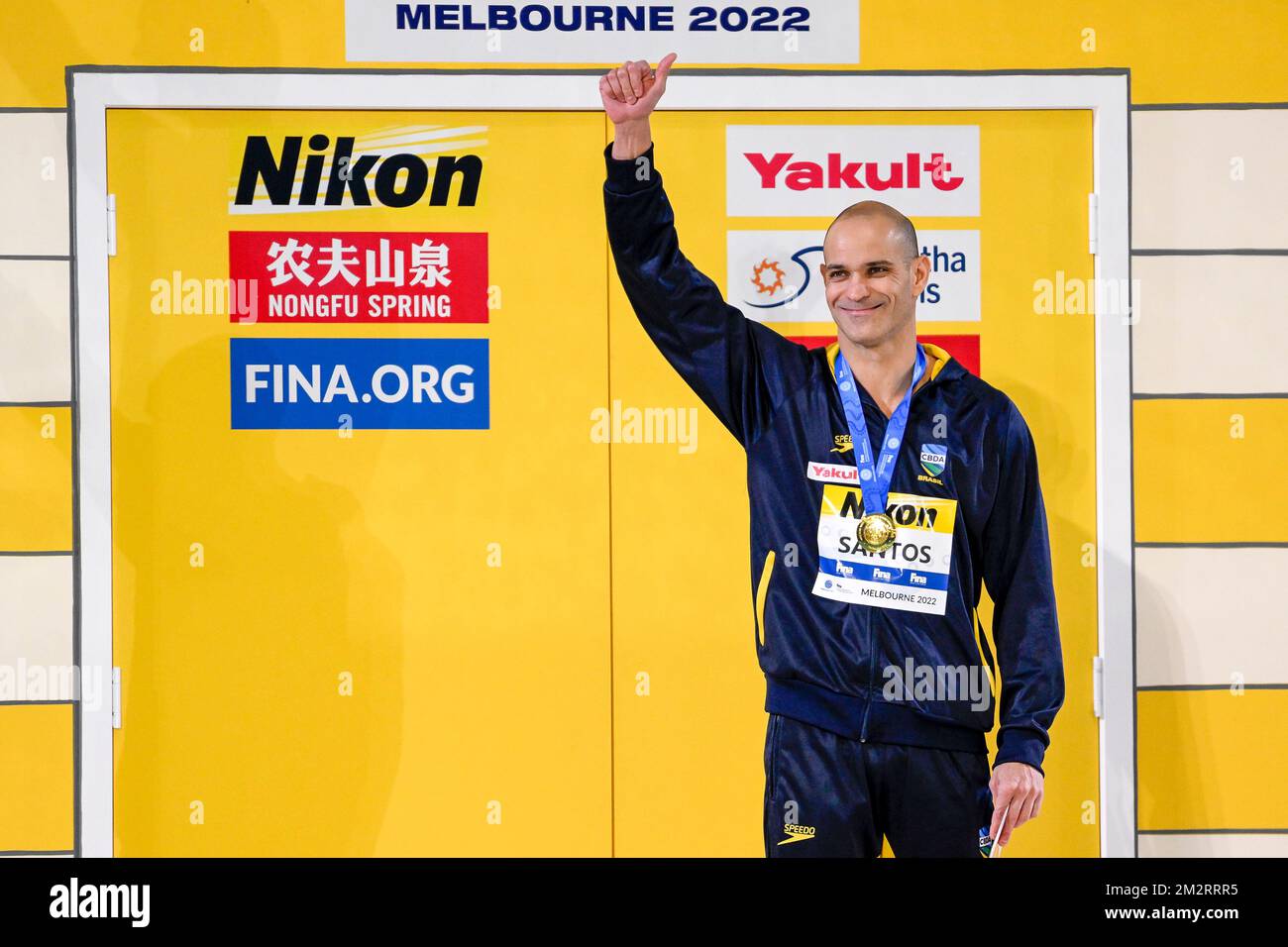 Melbourne, Australia. 14th Dec, 2022. Nicholas Santos of Brazil ...