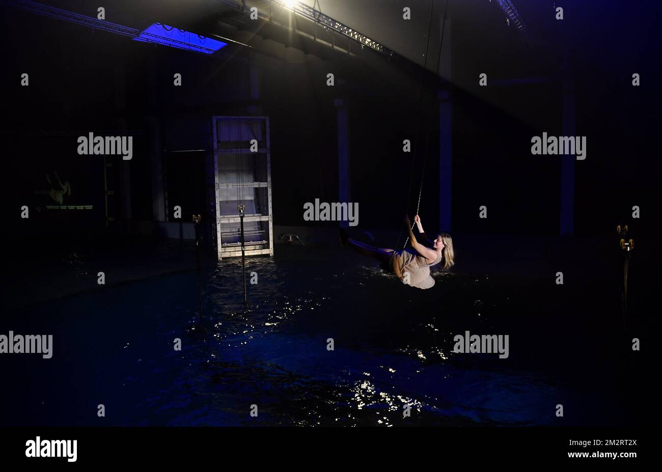 Illustration picture shows the water filming studio by VLAIO Agentschap ...