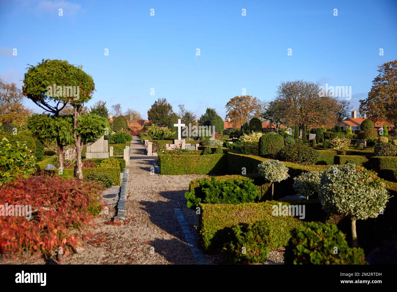 Saeby Cemetery (Sæby Kirkegård); Sæby, Frederikshavn Kommune, Denmark ...