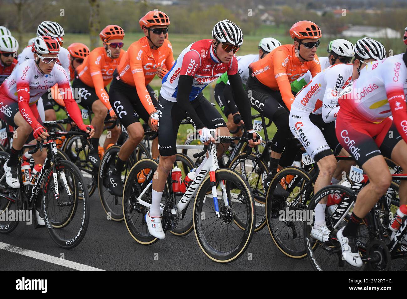 Dutch David Van der Poel of Corendon-Circus pictured in action during ...