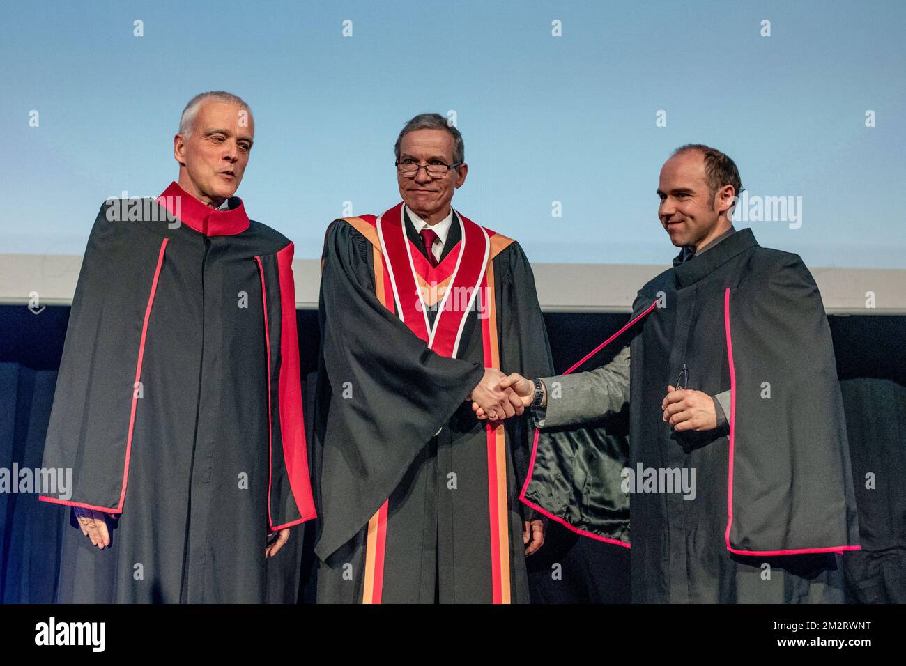 Professor dr. Xavier Maldaque pictured during a ceremony for the ...
