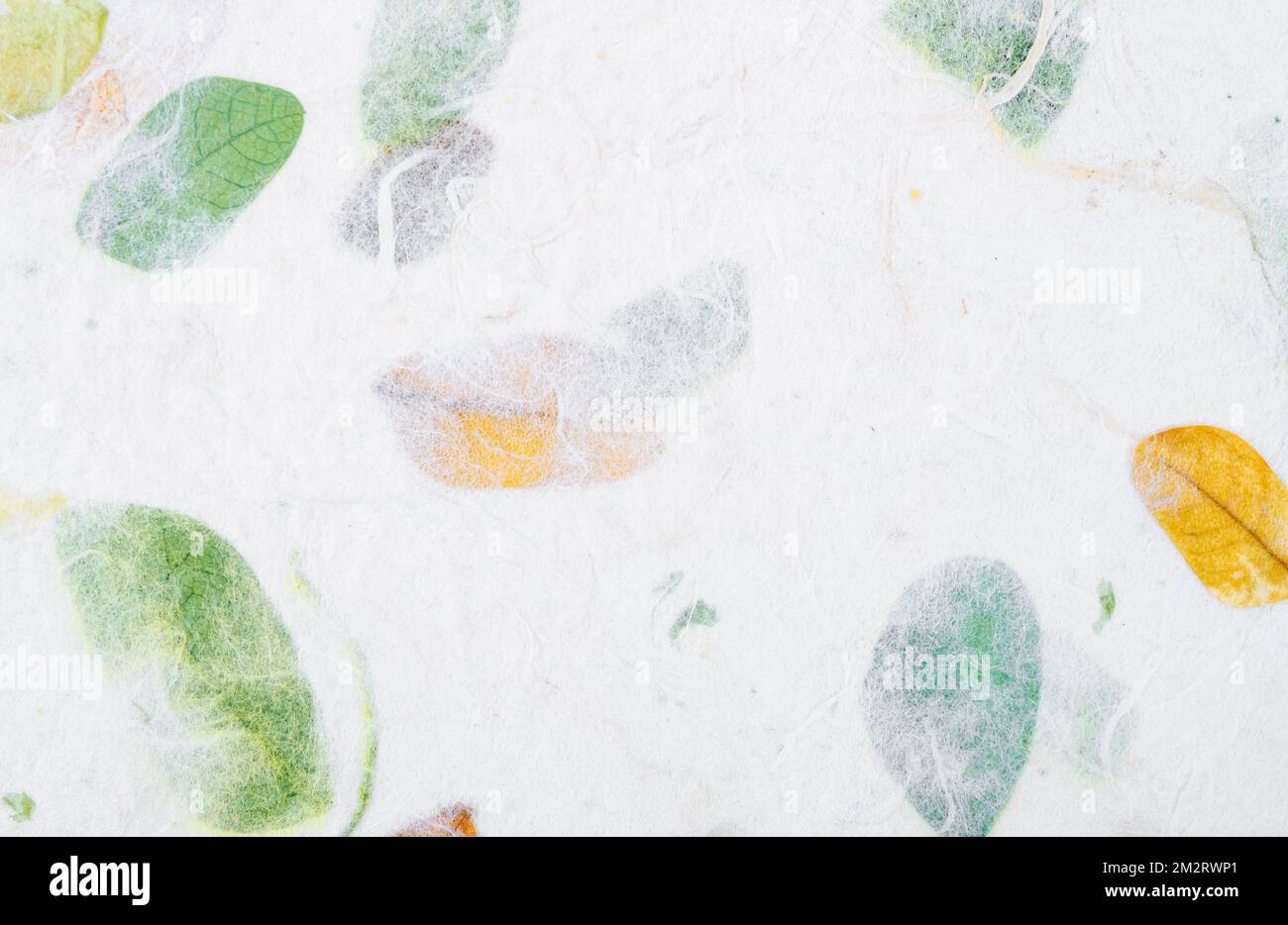 Mulberry paper texture, Top view Detail of green paper, background for ...