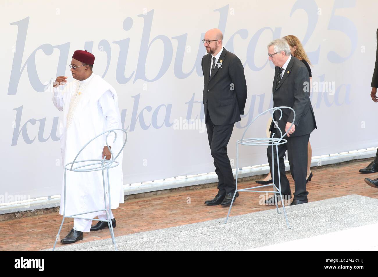 Belgian Prime Minister Charles Michel and European Commission President ...