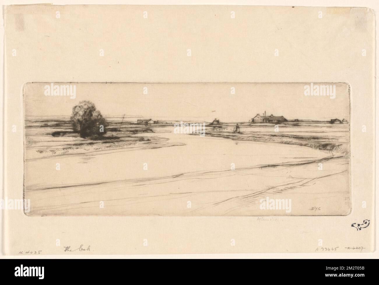 The Esk , Rivers. Sir David Young Cameron (1865-1945). Prints Stock ...