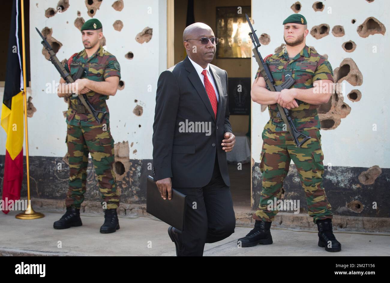 Rwanda Prime Minister Edouard Ngirente attends a commemoration on the ...