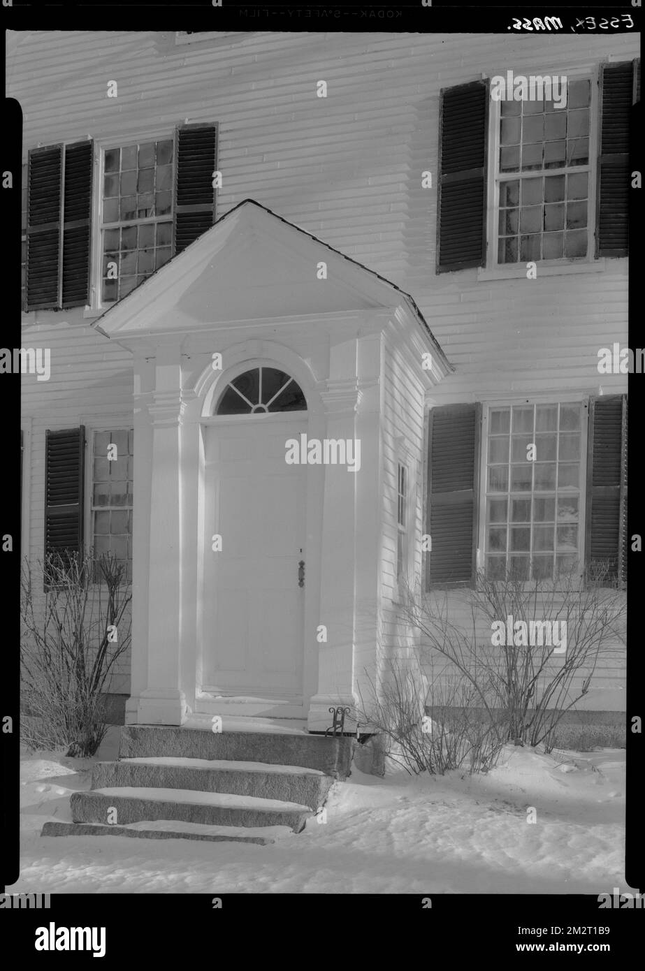 Essex, doorway, snow , Architecture, Dwellings, Doors & doorways, Snow ...