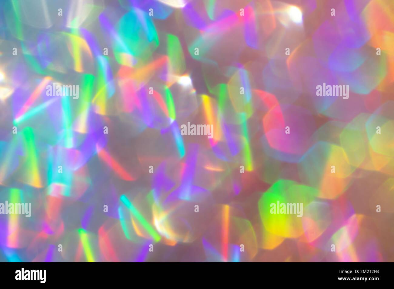 Abstract defocused holographic background with shining glitter.Good as ...