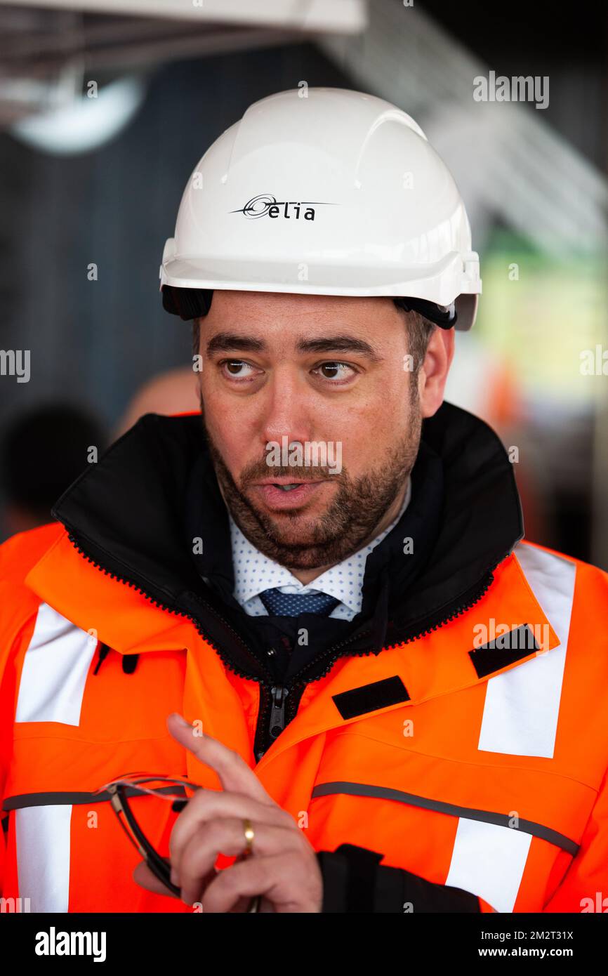 cDH chairman Maxime Prevot pictured during a visit to look how West ...