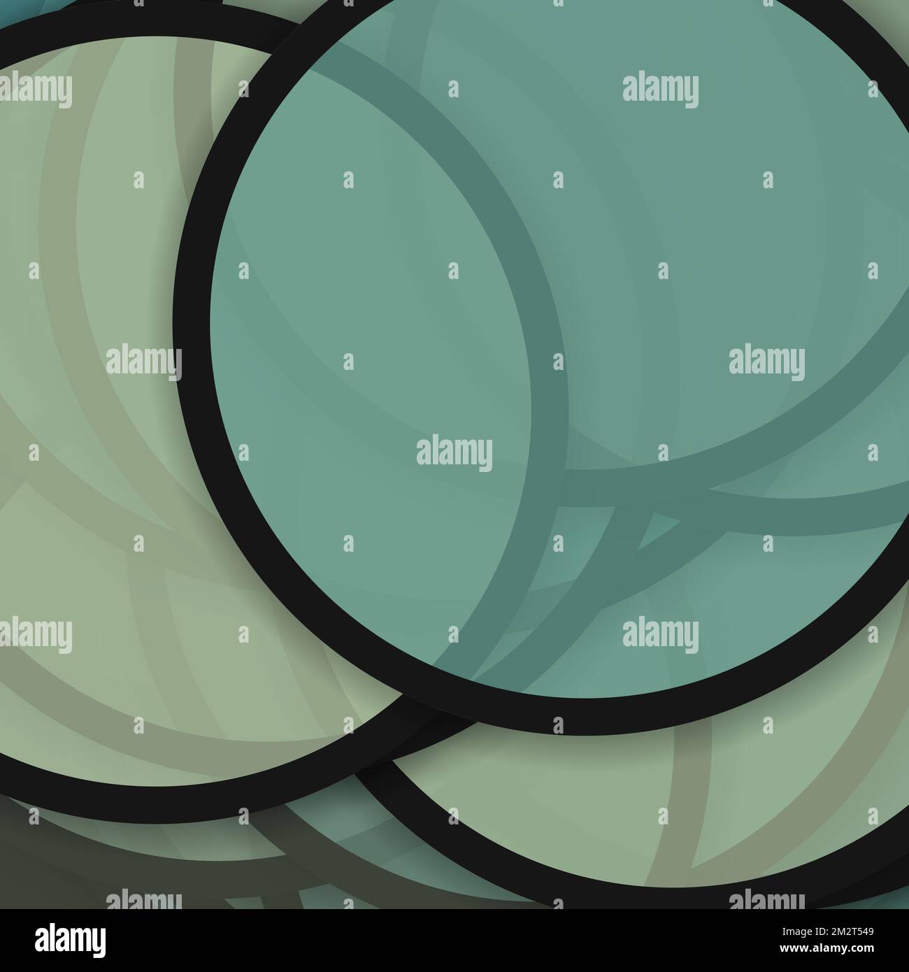 Circle shadows generative art background art illustration Stock Vector ...