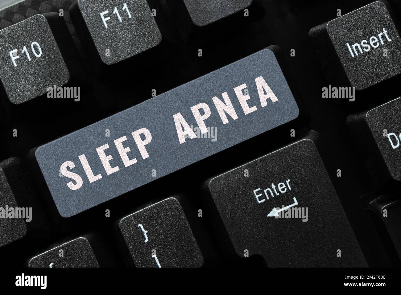 Sign displaying Sleep Apnea. Business showcase The temporary stoppage ...
