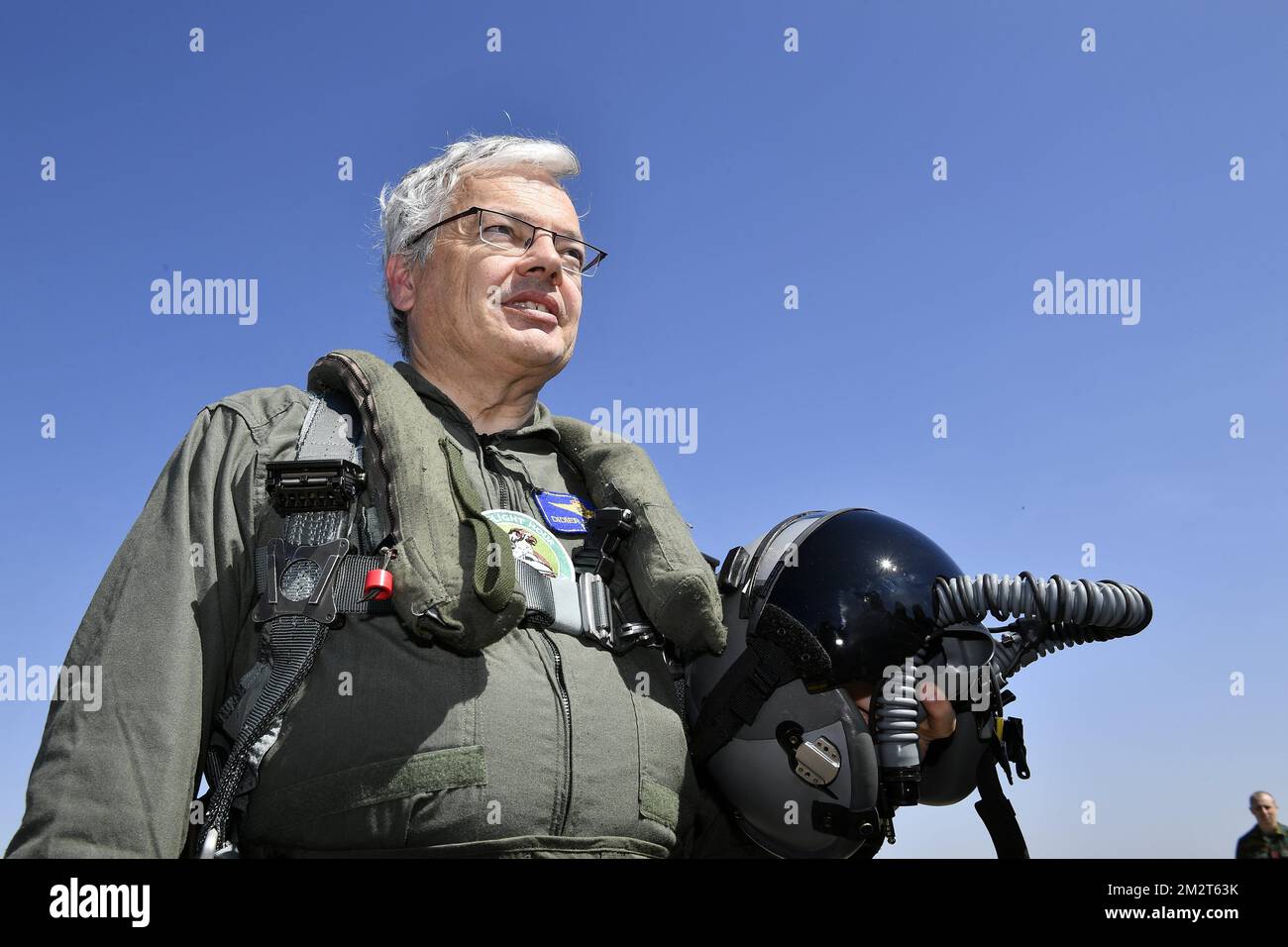 Vice-Prime Minister and Minister of Foreign Affairs and Defence Didier ...