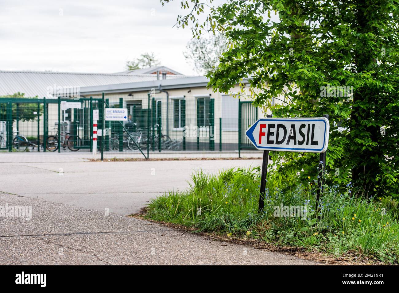 Illustration picture shows the Fedasil asylum center of Broechem, Ranst ...