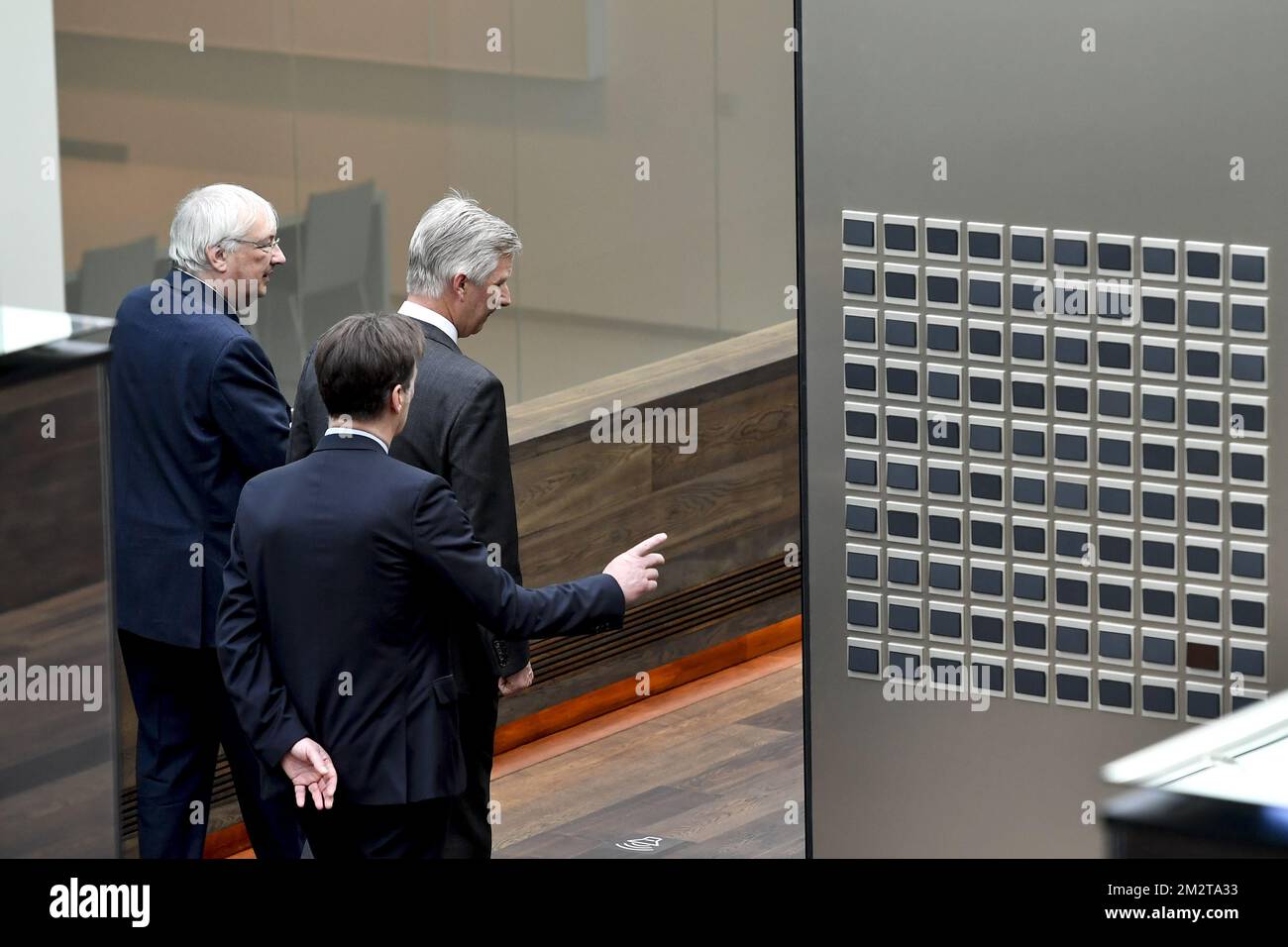 Niko Executive Director Jo De Backer, King Philippe - Filip of Belgium ...