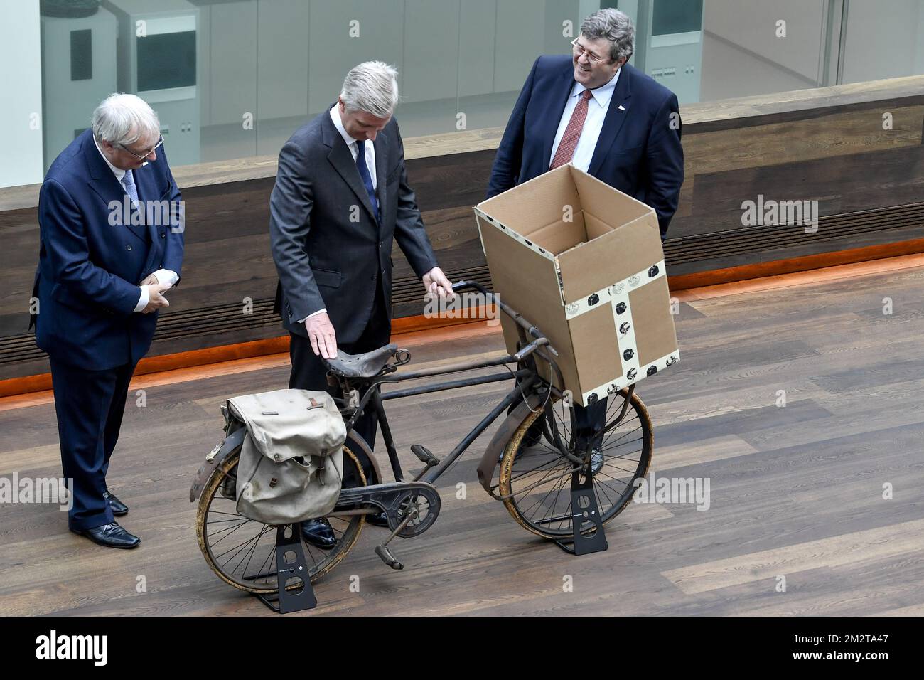 Niko Executive Director Jo De Backer, King Philippe - Filip of Belgium ...