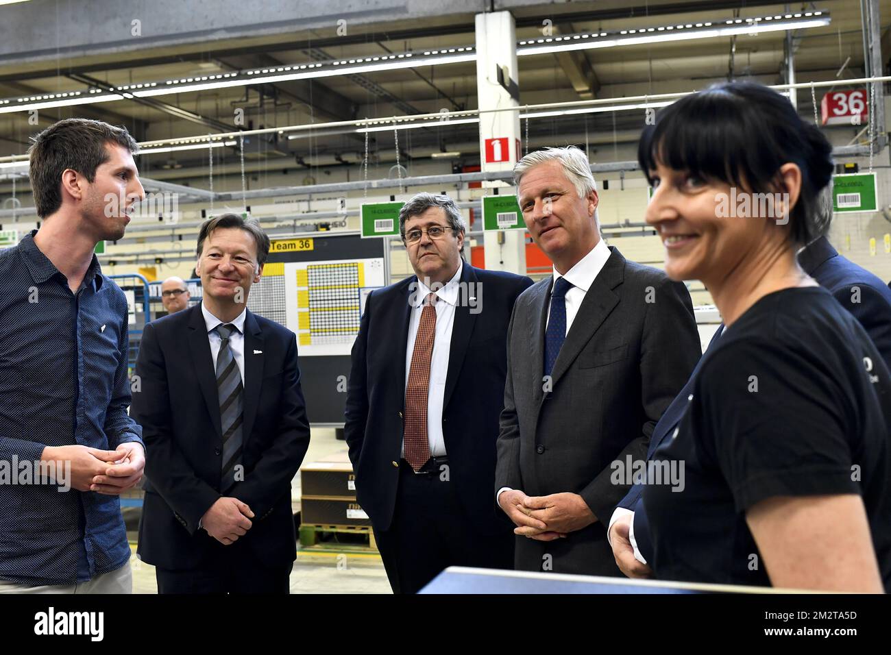 CEO Niko Paul Matthijs, Niko Executive Director Jo De Backer and King ...