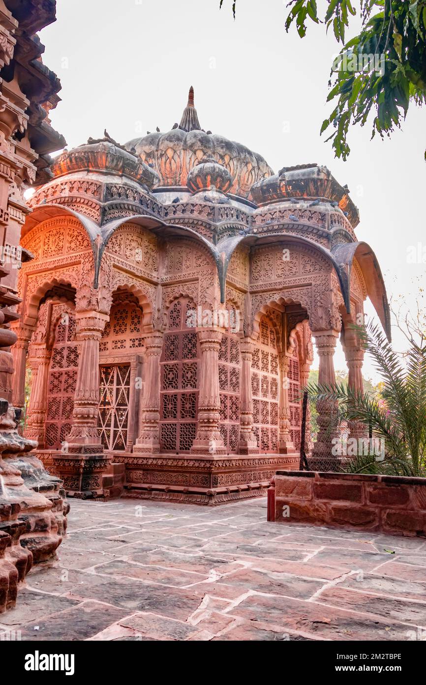 ancient hindu temple architecture with bright sky from unique angle at ...