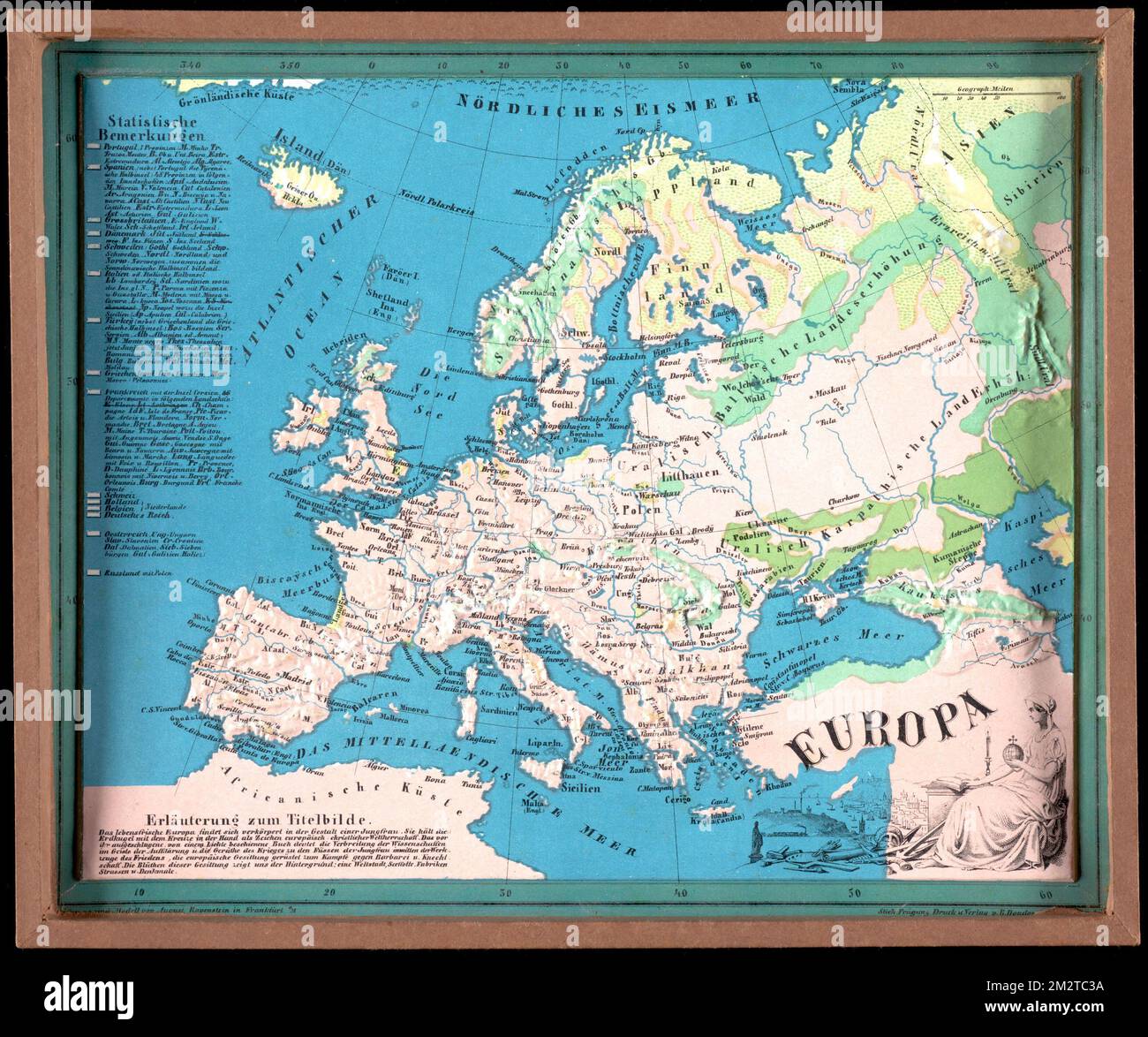 Children's map europe hi-res stock photography and images - Alamy