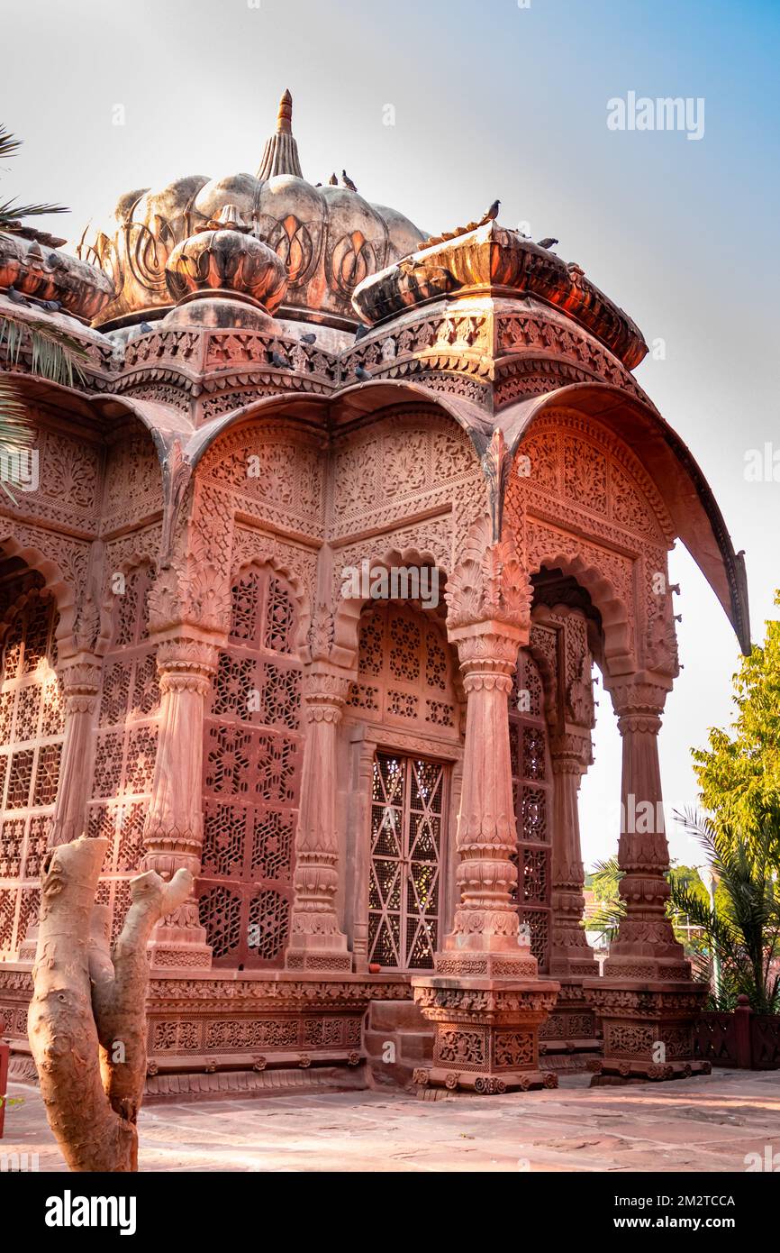 ancient hindu temple architecture from unique angle at day Stock Photo ...