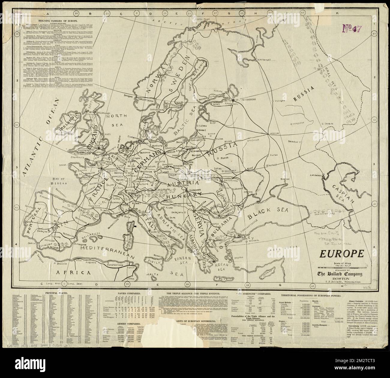 Europe , World War, 1914-1918, Maps, Europe, Maps Norman B. Leventhal ...