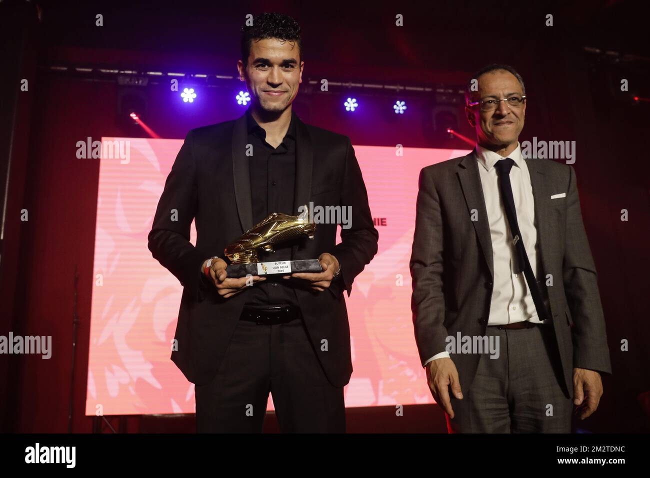 Essevee's Hamdi Harbaoui and Rachid Madrane pictured during the Belgian ...