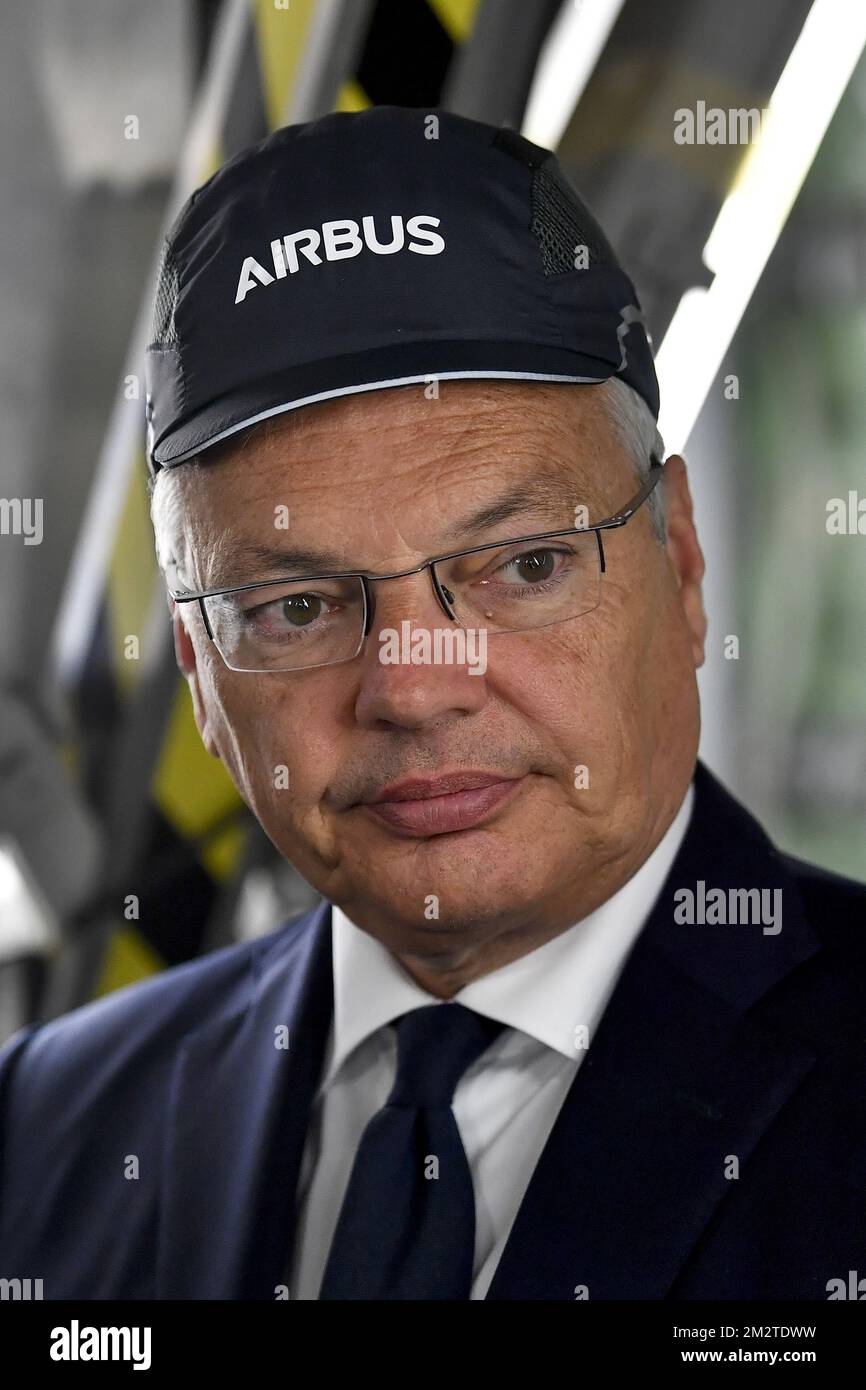 Vice-Prime Minister and Minister of Foreign Affairs and Defence Didier ...