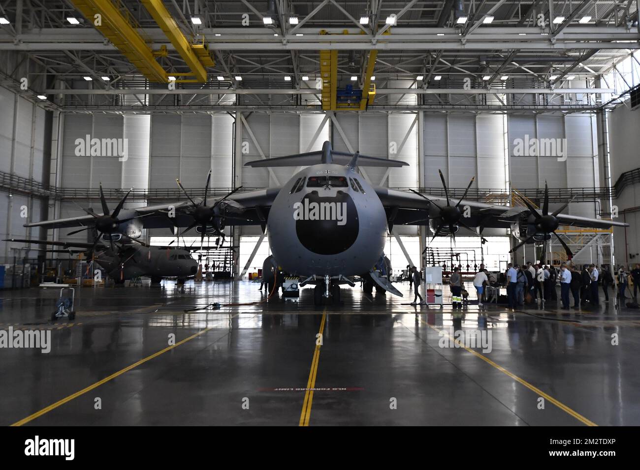 Illustration picture shows a visit to the assembly plant that will ...