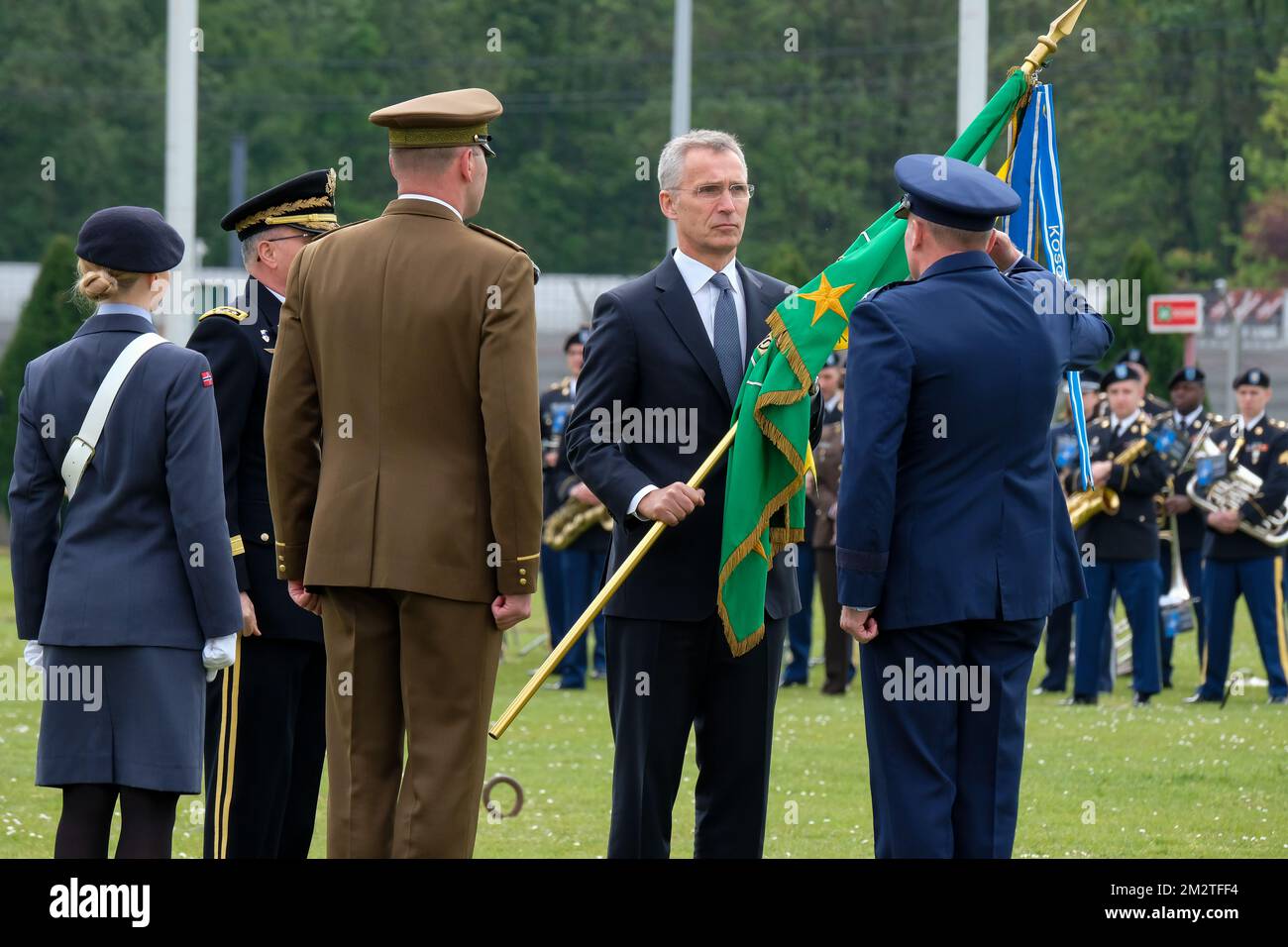 Supreme headquarters of allied powers in europe hi-res stock ...